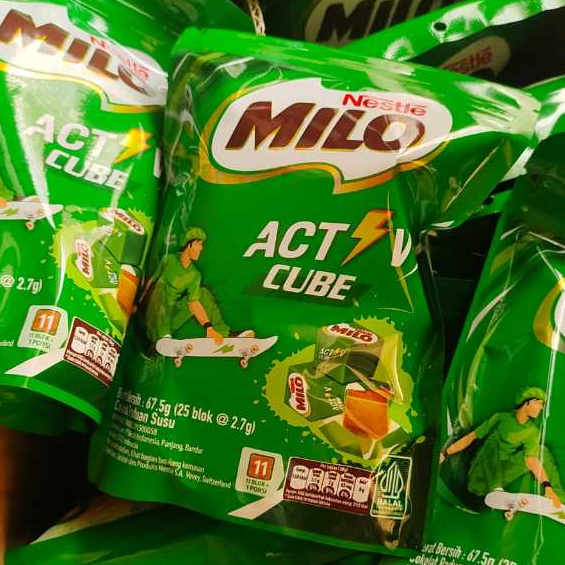 Nestle Milo Act Cube Chocolate Contents 25 Pcs | Shopee Philippines