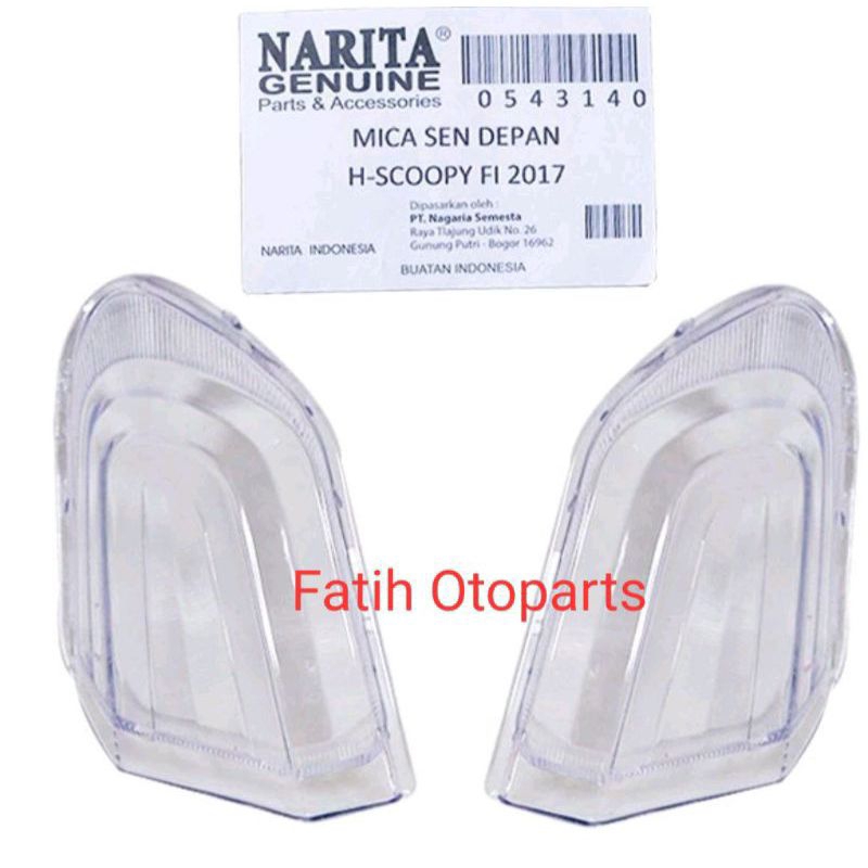 Fi 2017-2019 scoopy front turn signal mica (scoppy donut) | Shopee ...