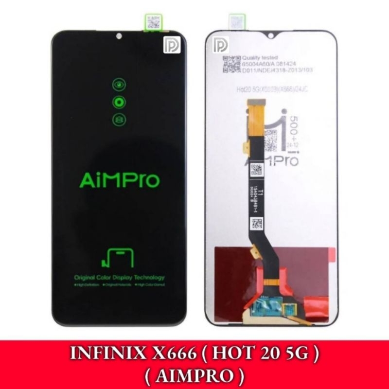 Lcd + TOUCHSCREEN AIMPRO INFINIX X666 (HOT 20 5G) | Shopee Philippines