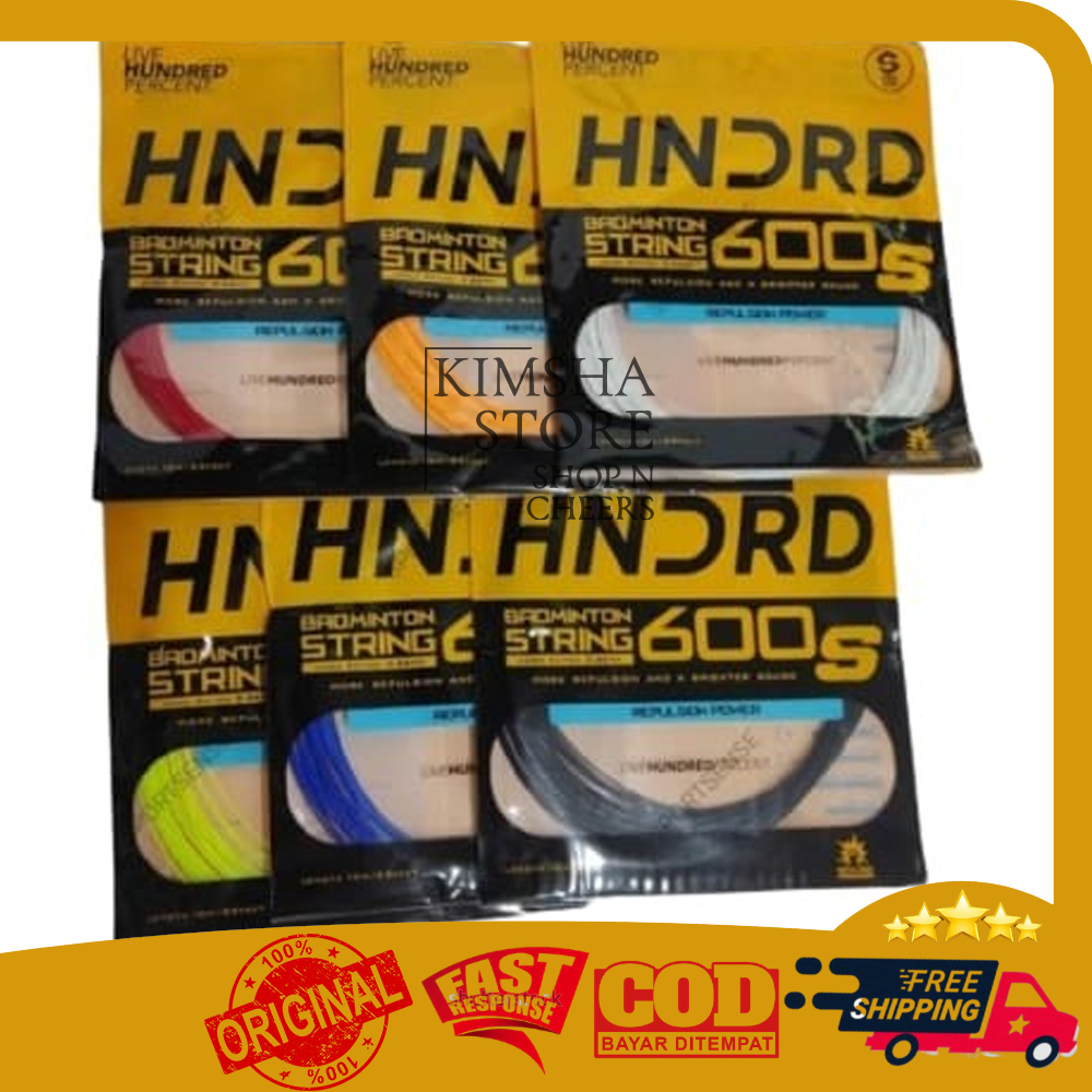 Hundred HNDRD 600S Badminton Racket Strings Badminton Equipment ...