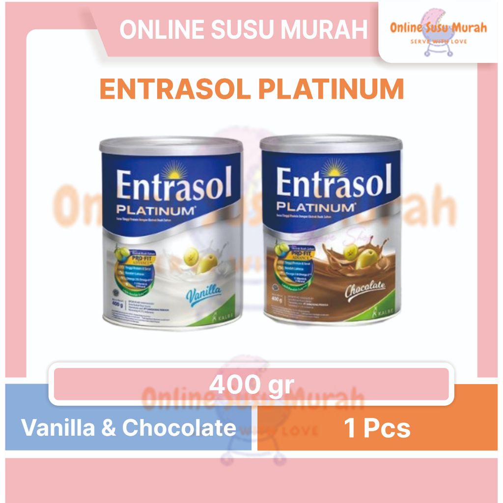 Entrasol PLATINUM 400GR ADULT MILK 400 GR SSKL | Shopee Philippines