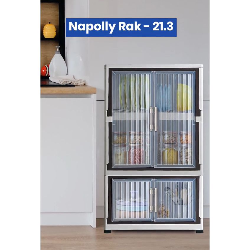 Napolly Plastic Folding Plate/Storage Rack Stacking 3 (NR - 21.3 TP ...