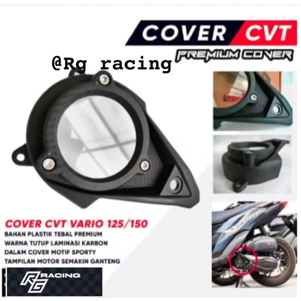 CVT COVER MOTORCYCLE VARIO 125 150 LED NEW YEAR 2018 2019 2020 2021 ...
