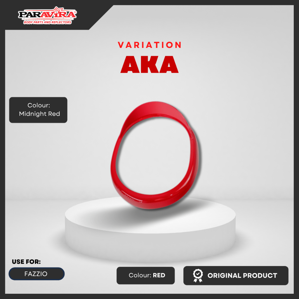 Visor Fazzio Red Midnight Aka Export Quality | Shopee Philippines