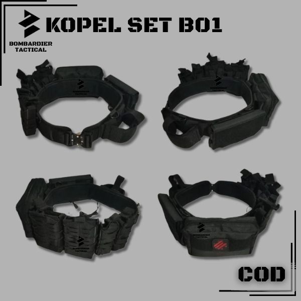 MEN'S BELT / TACTICAL COUPLE SET / COUPLE SET / BOMBARDIER IRON COUPLE ...