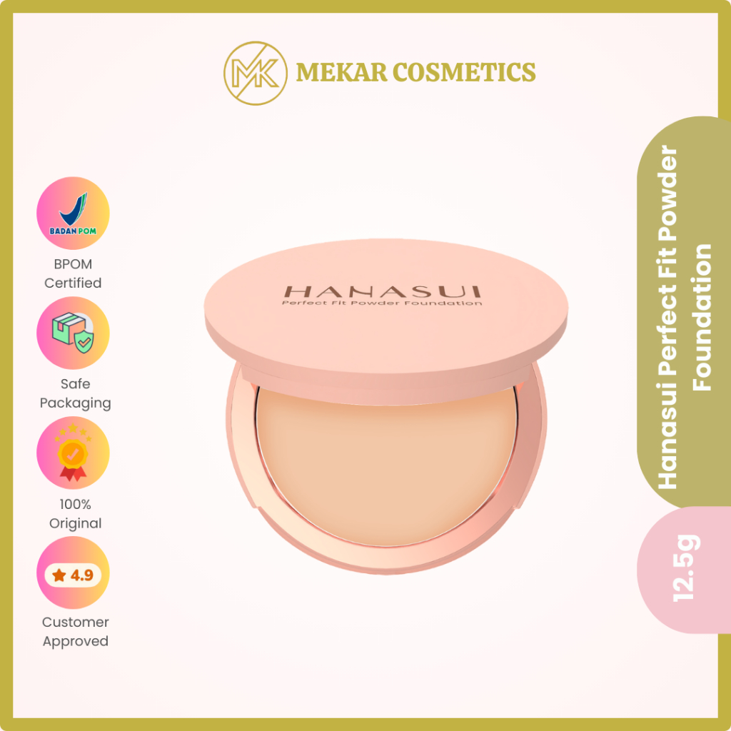 Hanasui PERFECT FIT POWDER FOUNDATION | Shopee Philippines