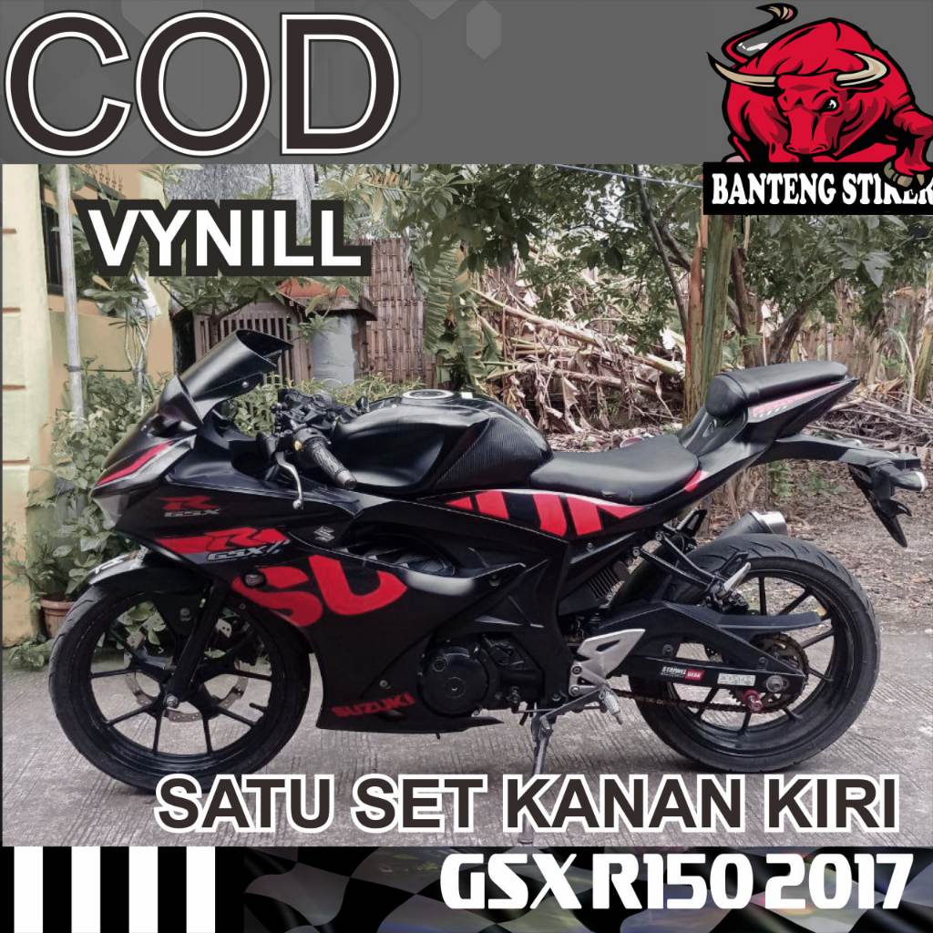 2017 GSX R150 striping sticker | Shopee Philippines