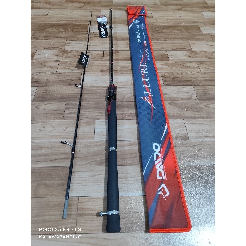 Rod Sp Daido Allure 602 6-14 (Carbon Solid) (Ring Fuji) | Shopee ...
