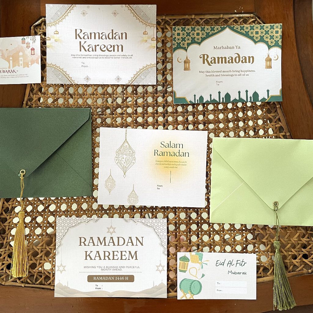 2025 Ramadhan Greeting Cards/ Ramadan Cards/ Eid Cards/ Eid Hampers ...