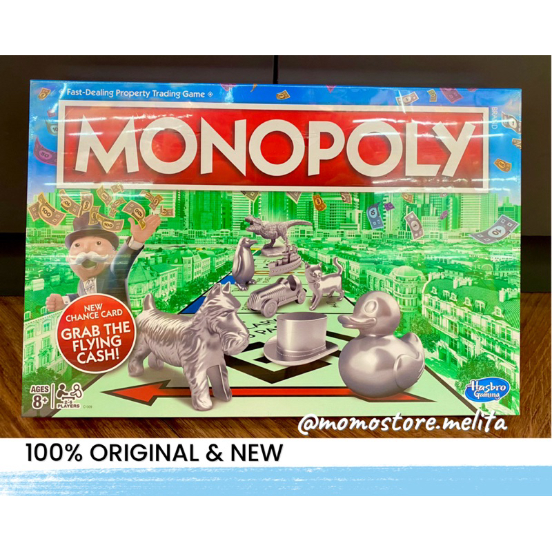 Monopoly Hasbro Classic Boardgames Original | Shopee Philippines