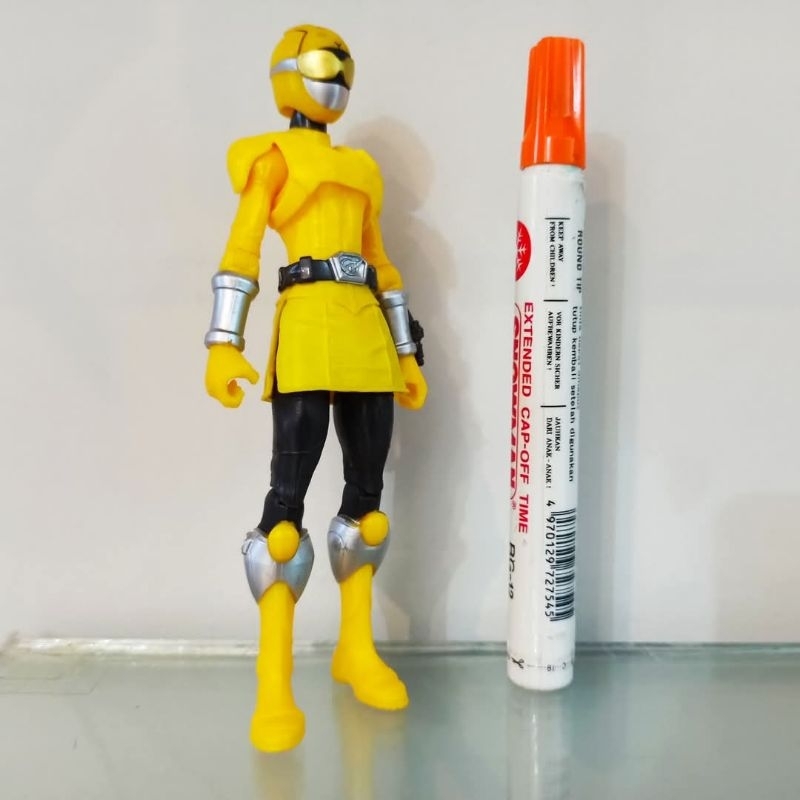 Action figure toy beast morphers yellow ranger mighty morphin yellow ranger power rangers yellow ...