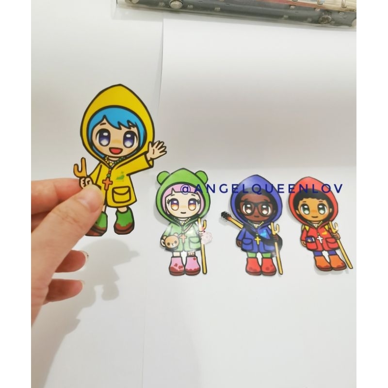 Luce and friends sticker (waterproof sticker) | Shopee Philippines