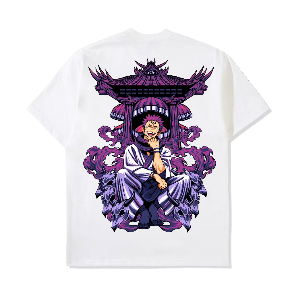 OVERSIZE STREETWEAR ANIME JUJUTSU KAISEN RYOMEN SUKUNA ANTS TAMPAN ...