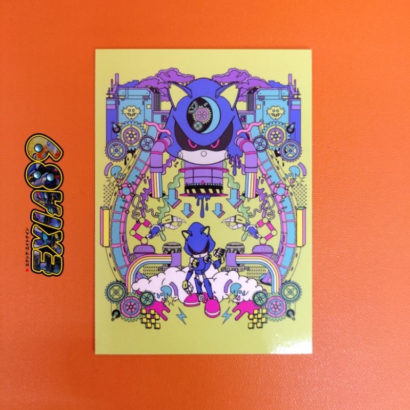 Sonic The Hedgehog Official Trading Card Collection 187 - Metal Sonic ...