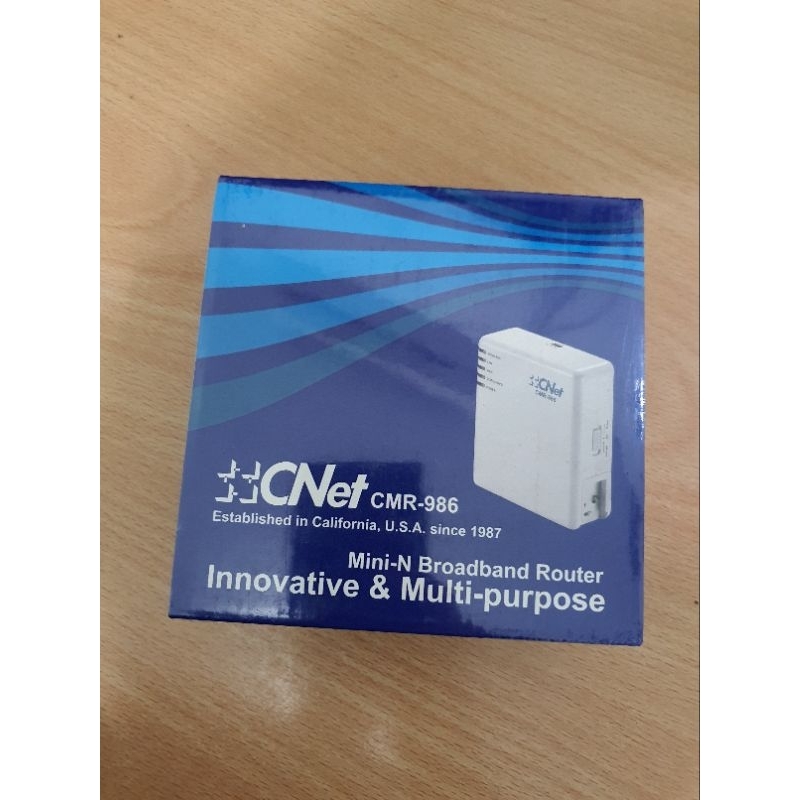 Cnet CMR-986 (Mobile Mini-N Router-More Power Freedom) | Shopee Philippines