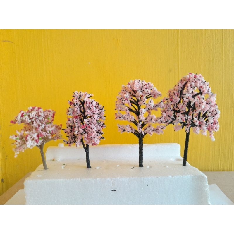 Miniature cherry tree / diecast diorama mockup material / hotwheels / miniGT | Shopee Philippines