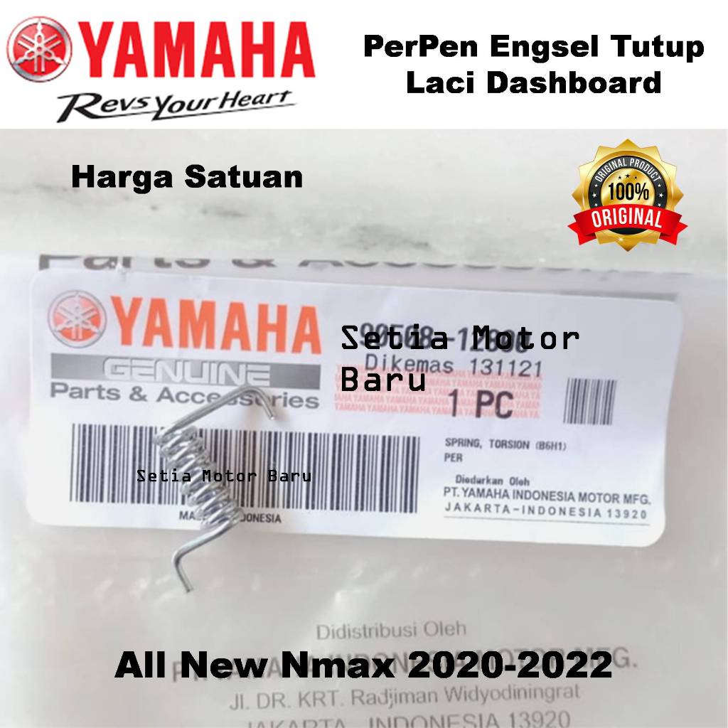 All New Nmax N Max Dashboard Drawer Lid Hinge Pen Pin Spring, Original ...