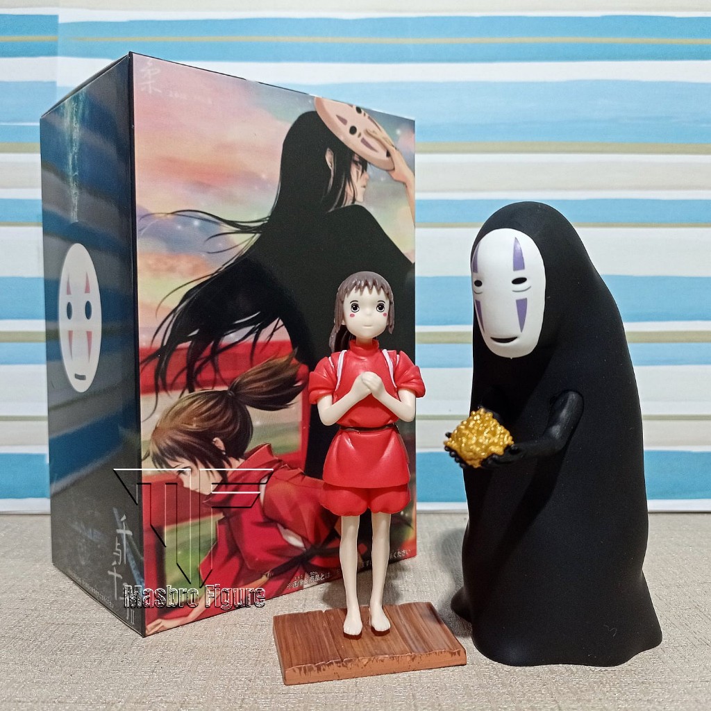 Action Figure Spirited Away Kaonashi No Face x Chihiro | Shopee Philippines