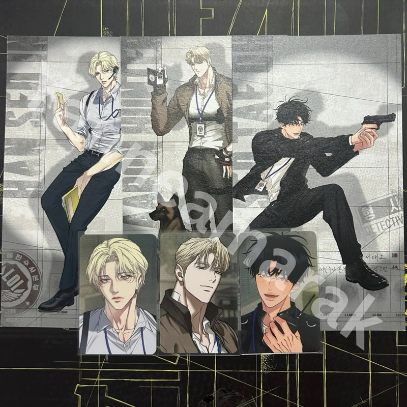 Lezhin 2025 Seasons Greetings - MUGO SEOIN AARON TAEOH JAEKYUNG RYU IAN ...