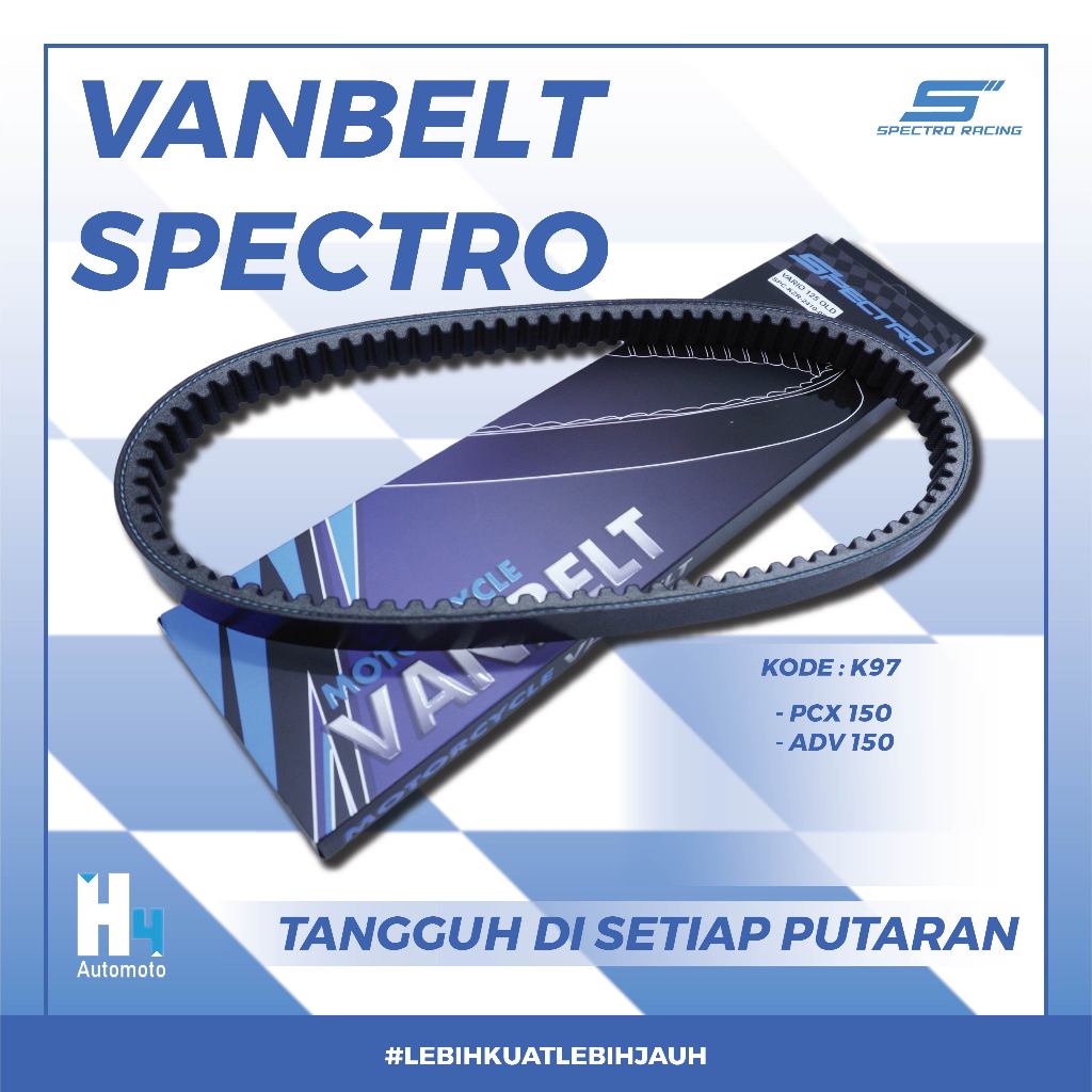 Van Belt Spectro V Belt Vanbelt PCX ADV 150 Vbelt Racing Spectro ...