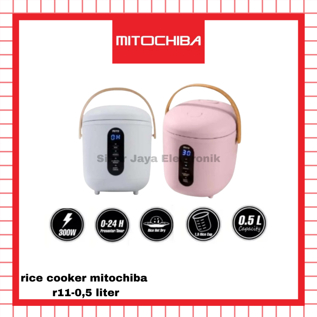 Rice COOKER MINI DIGITAL MITHOCIBA R11 0.5 LITER | Shopee Philippines