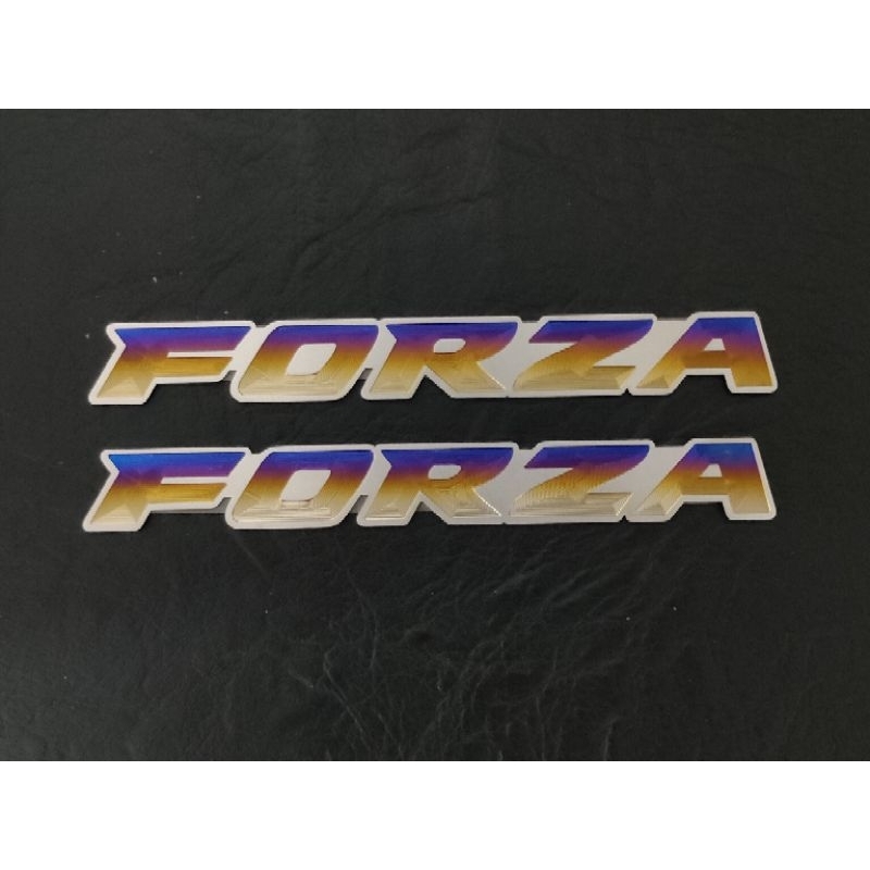Honda forza titanium emblem | Shopee Philippines