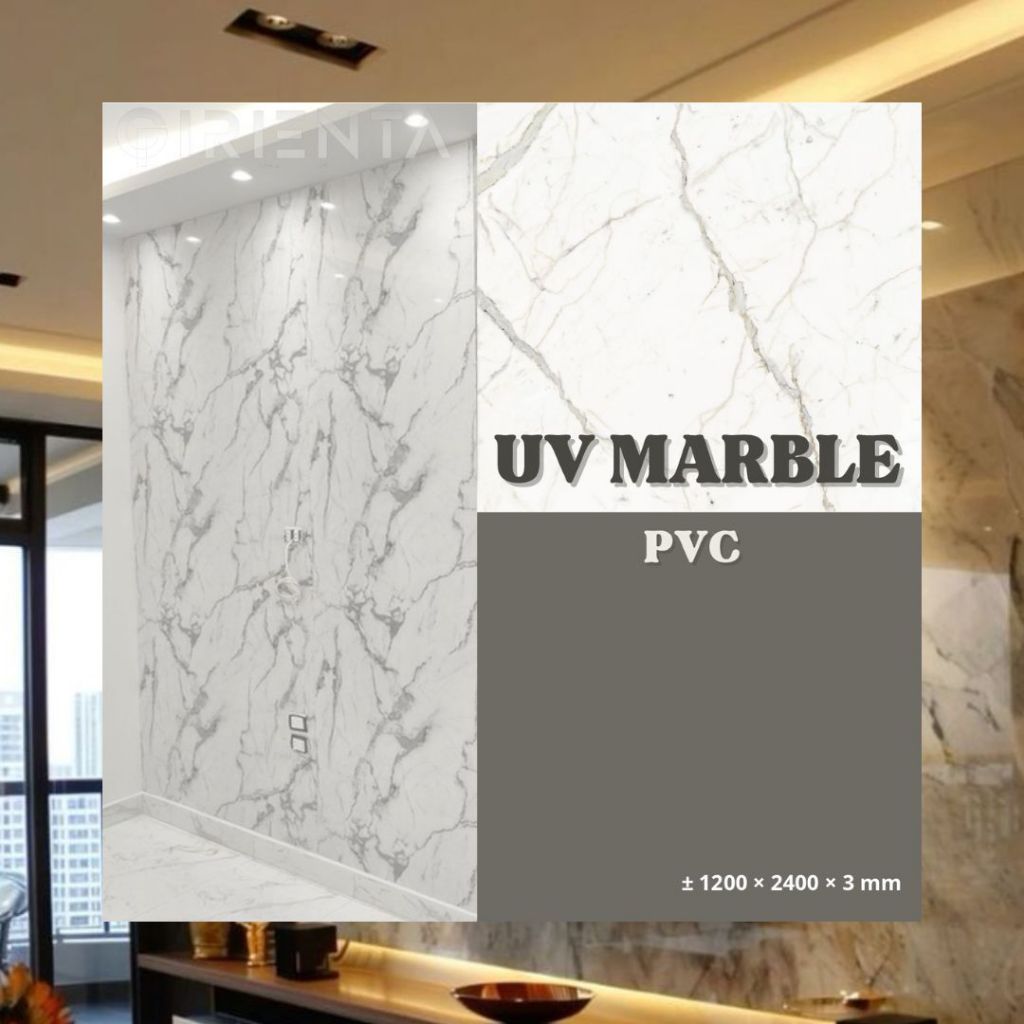Premium UV BOARD PVC 3D MARBLE / WALL MARBLE BOARD UPVC / MARBLE Panel ...