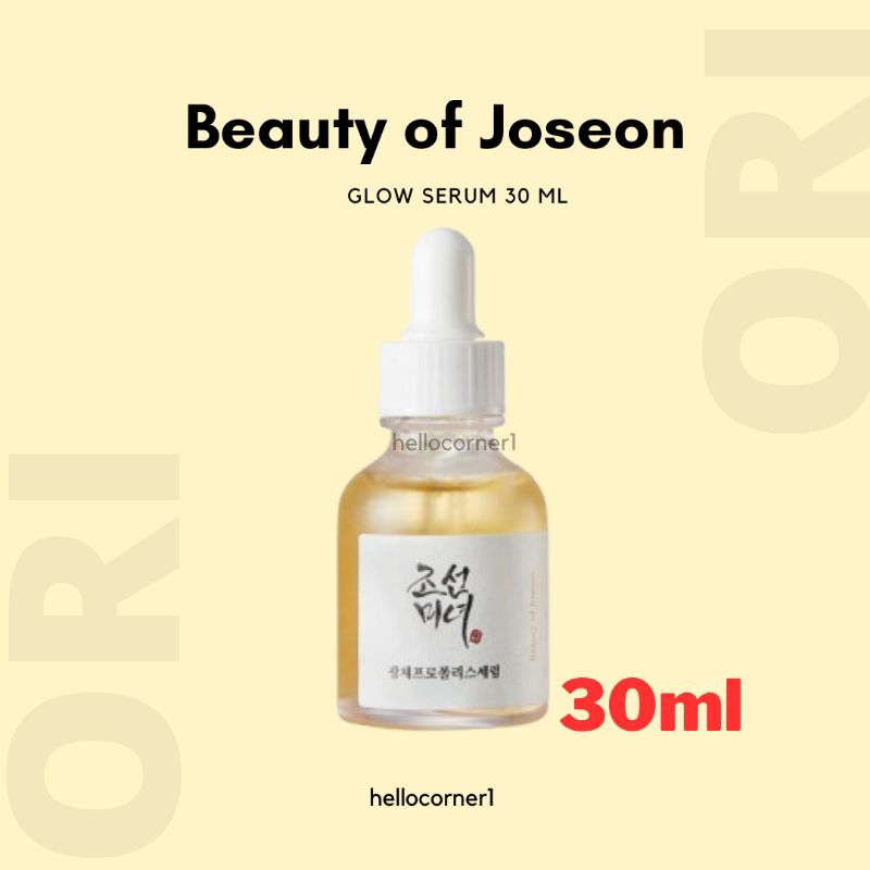 Beauty of Joseon BOJ Glow Serum Propolis+Niacinamide 30ml | Shopee ...
