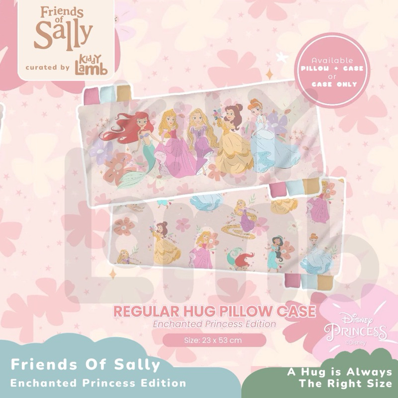 Friends of Sally x Disney series Enchanted Regular Hug Pillow + Case ...