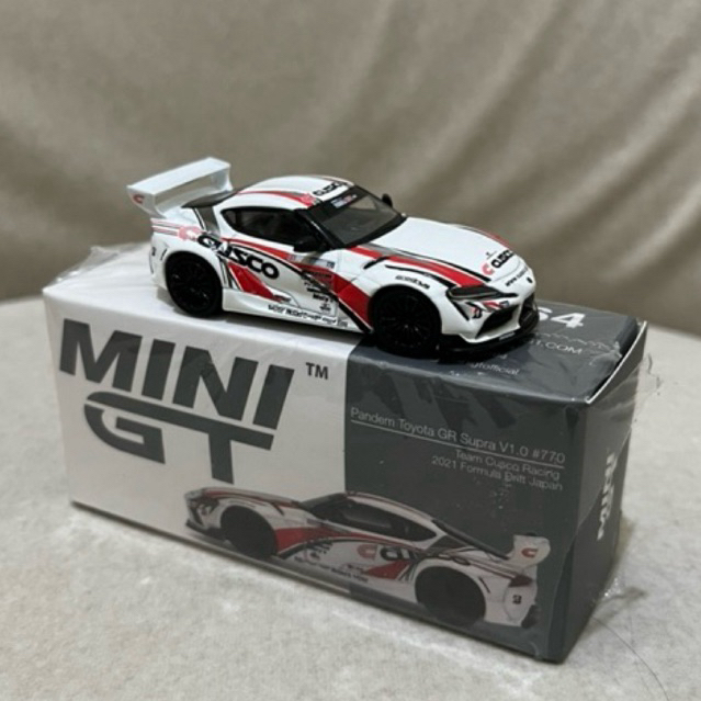 MINI GT PANDEM TOYOTA GR SUPRA V1.0 770 Team Cusco Racing 2021 Formula ...