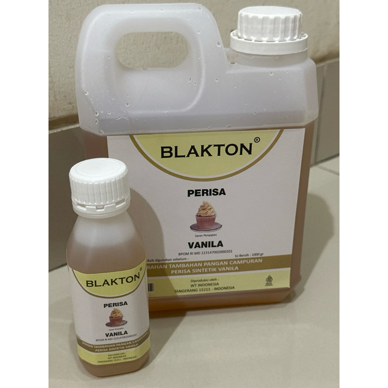 Blakton premium vanilla/vanilli flavor & essence 100gr (guaranteed very ...