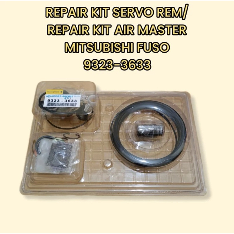 Repair BRAKE SERVO KIT, MITSUBISHI FUSO MASTER WATER KIT 9323-3633 ...