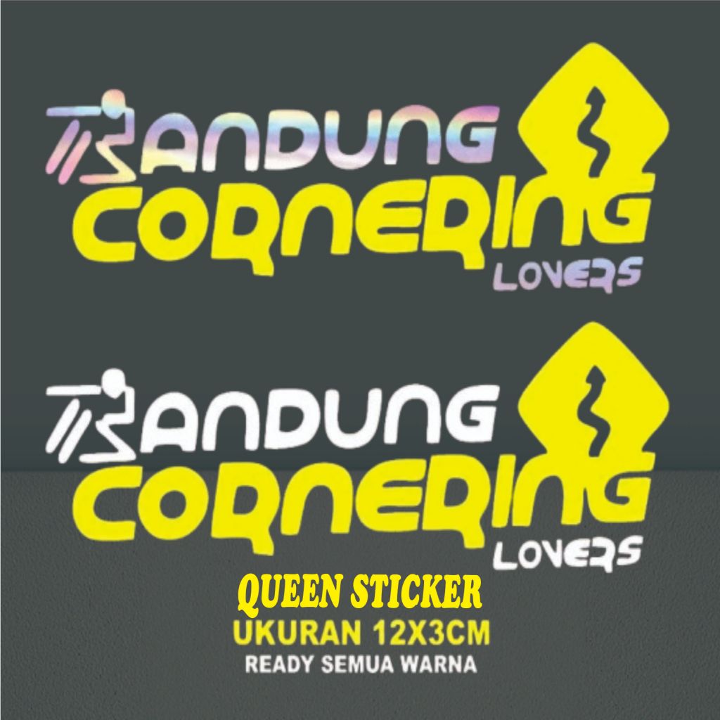 Sticker cutting Bandung Cornering Lovers Hight Quality All motor ...