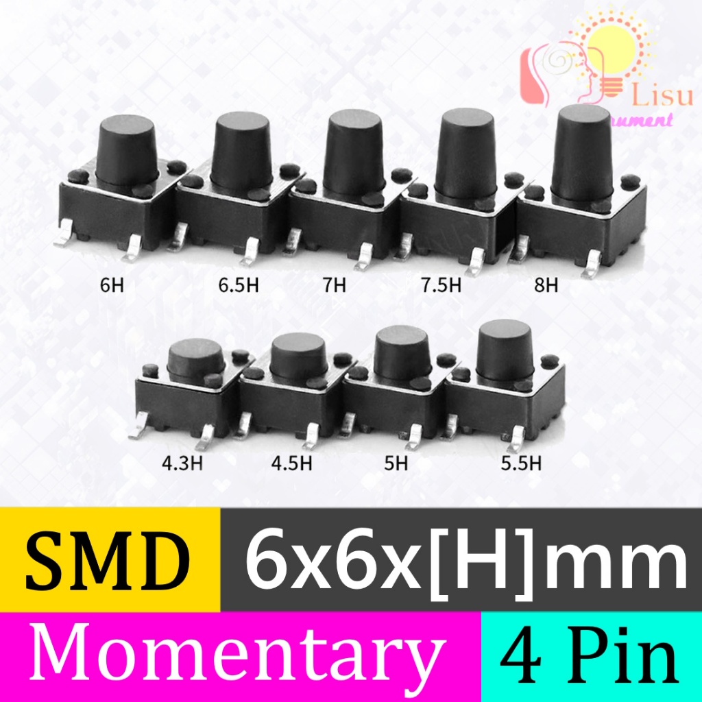 Switch Button Caps 20pcs Tactile Push Button Switch Cap 3mm Hole Dia ...