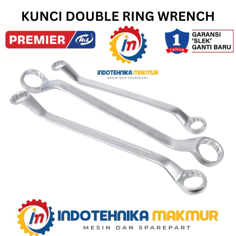 Hl PREMIEE Double Ring Wrench 1 YEAR WARRANTY | Shopee Philippines