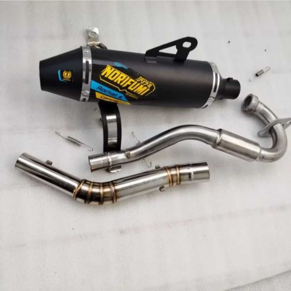 Norifumi Rocket4 Blackdoff Big elbow for xr 150xtz 125 crf 150 l xr200 ...