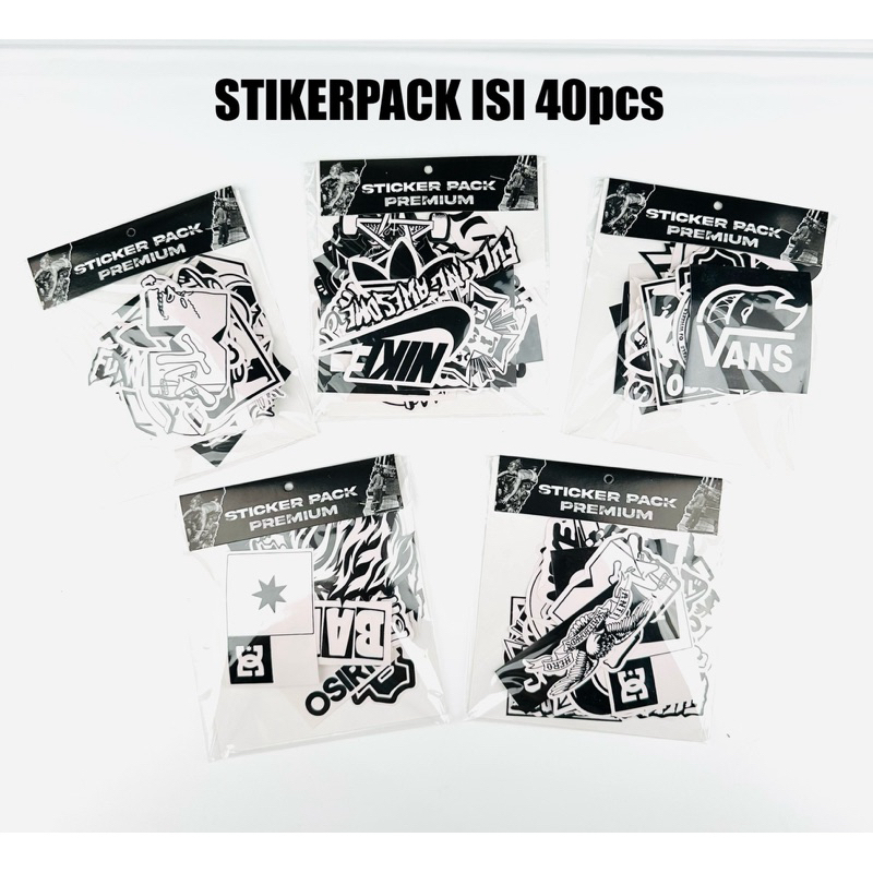 Stickerpack BRAND CLOTHING HYPEBEAST PREMIUM BEST QUALITY ORIGINAL ...
