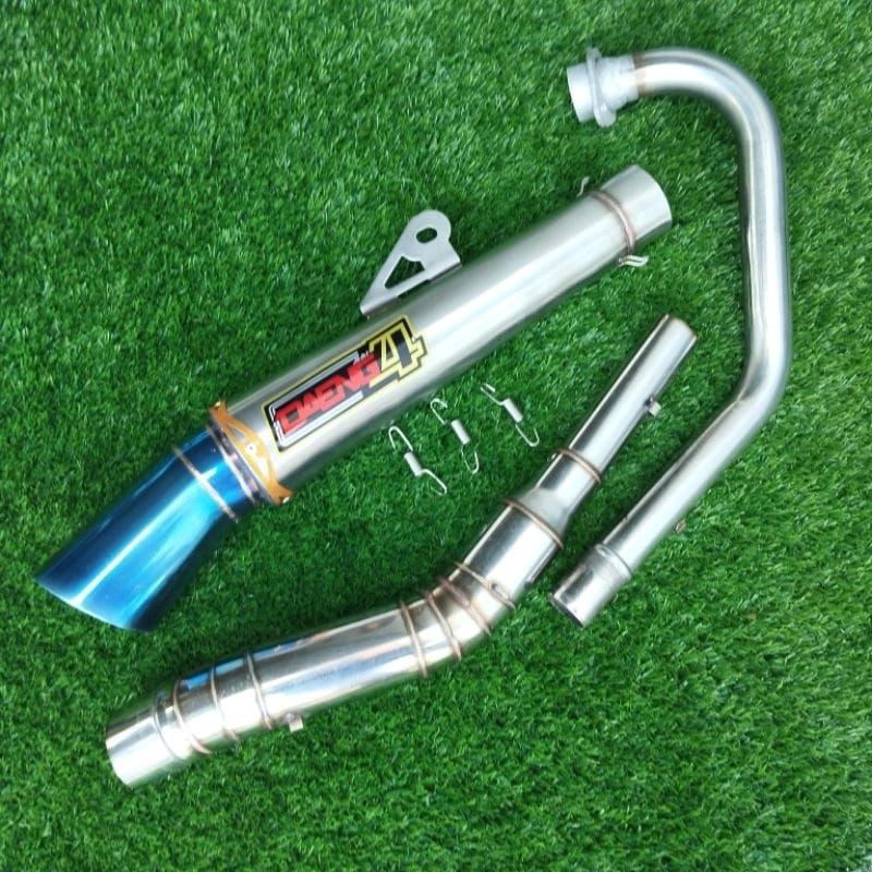 Daeng sai4 canister conical exhaust Muffler pipe full syatem 1set big ...