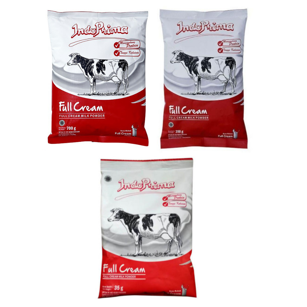 Indoprima Full Cream Milk (3 Sizes) | Shopee Philippines