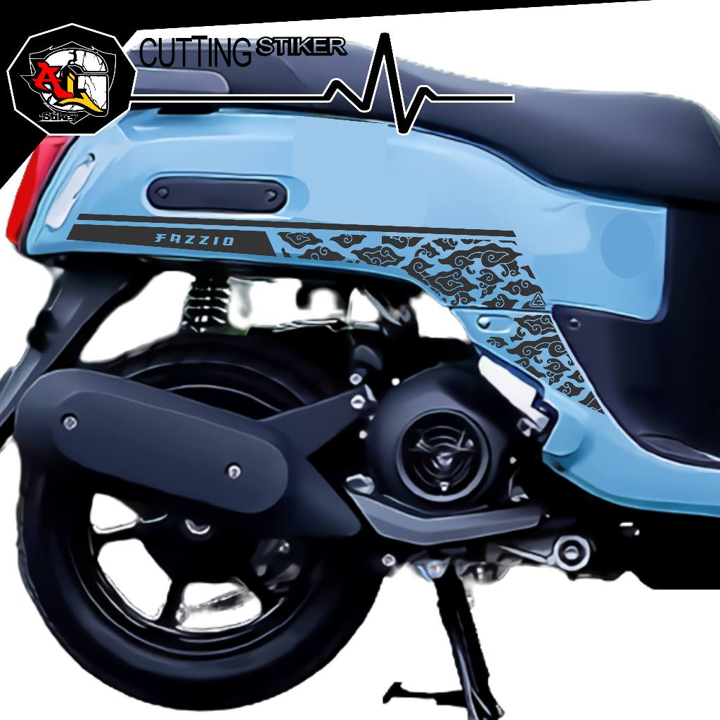 Fazzio CUTTING STICKER/SC.449/FZIO SCOOPY STICKER/FZIO STICKER ...