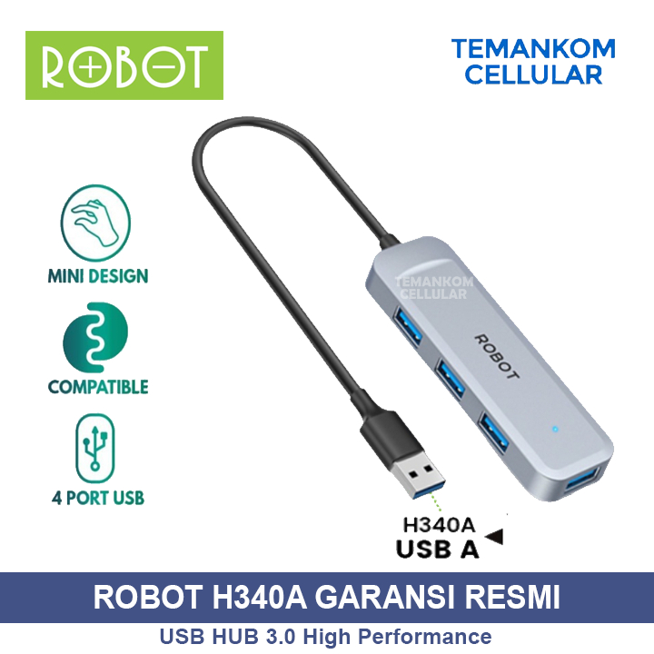 Usb HUB Adapter Robot 4-port USB 3.0 extension GIGABIT faster file ...