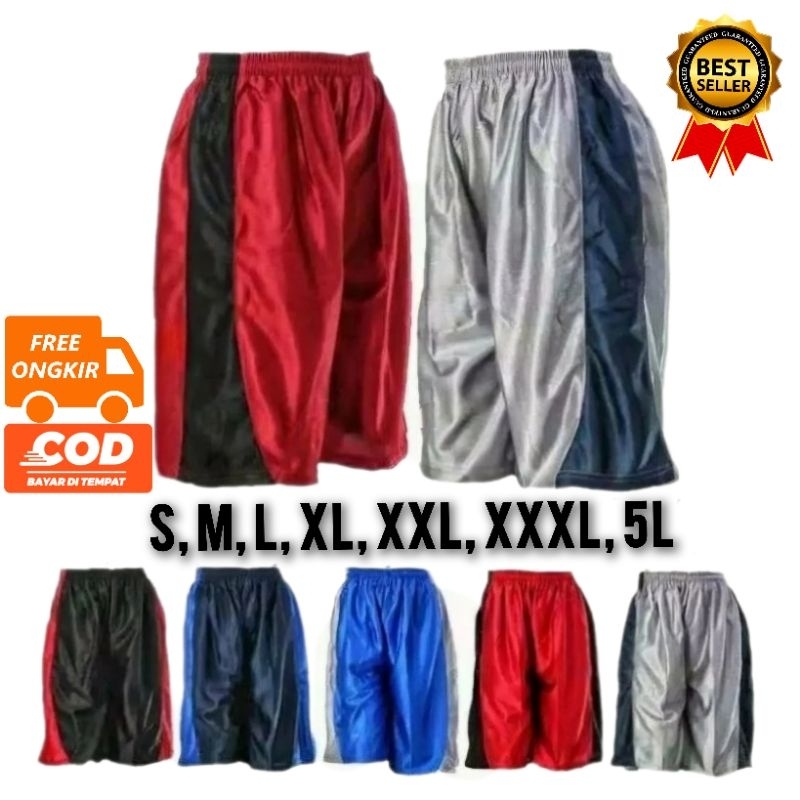 Men's Drawstring Shorts Sports Basketball Futsal Daily Jogging Ball ...
