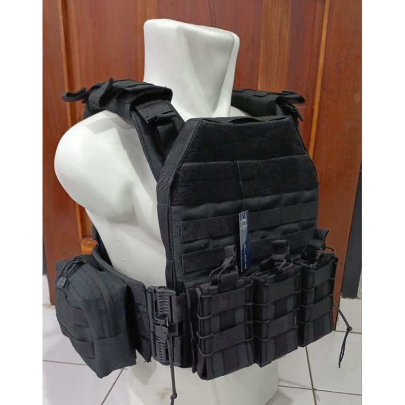 Black mamba tacical Body vest / tactical pree foam ati dummy plate vest ...