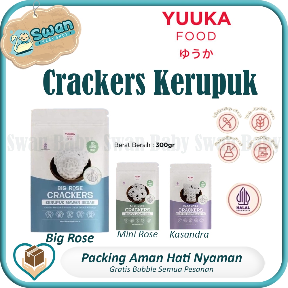 Yuuka Food Crackers Crackers 300g | Shopee Philippines