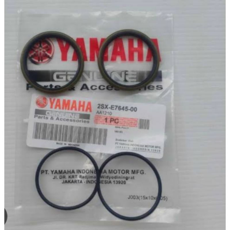 Seal sil pully 2PH Set 4PCH Yamaha Mio M3 Mio soul GT 125 Fino 125 X-Ride 125 Mio Z 125 Mio S ...