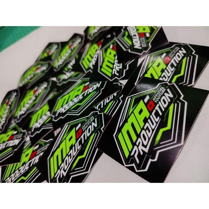 Gloosy IMA PRODUCTION Stickers sound System Stickers/sound horeg ...