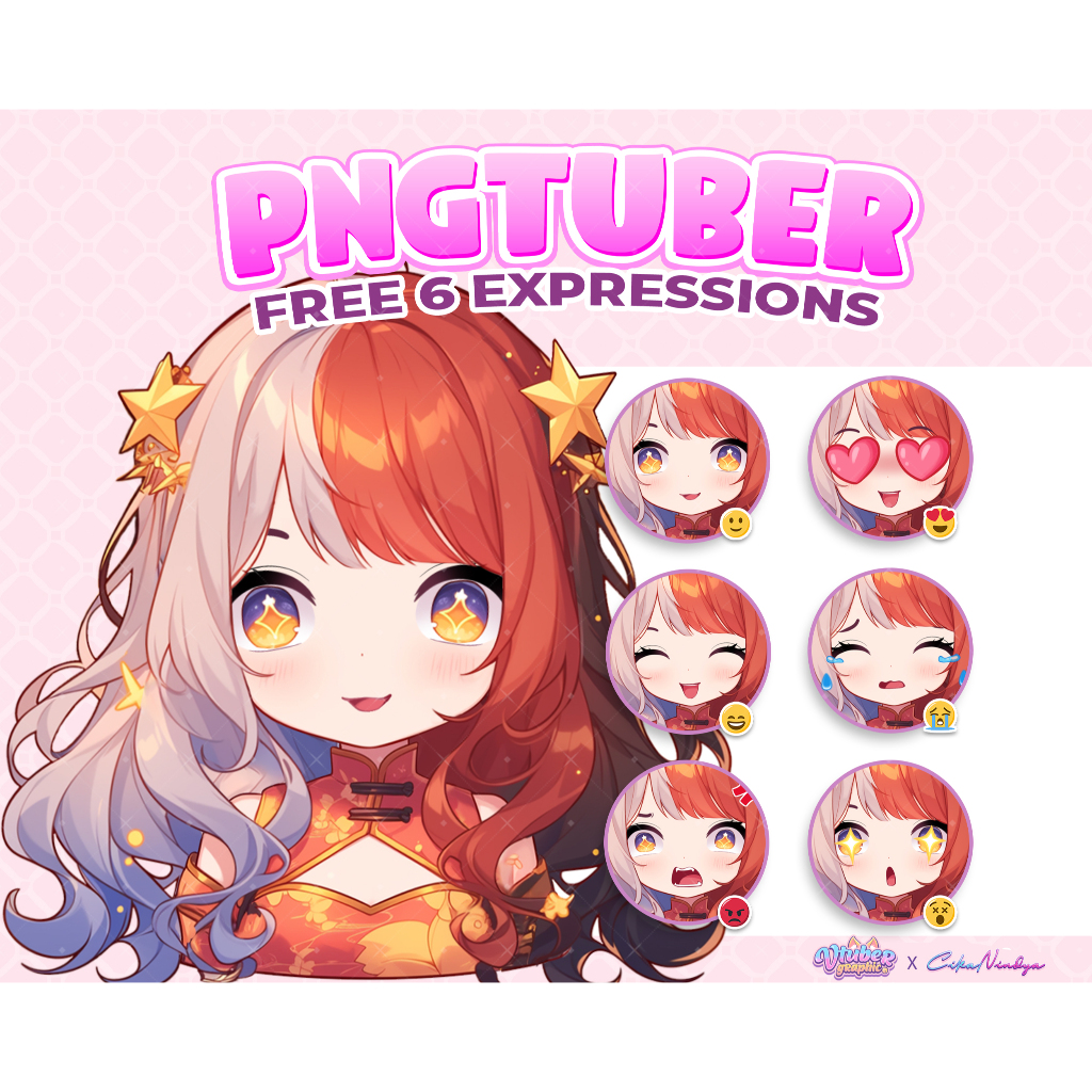 Create Unique Streaming Content with Exclusive PNG Tuber, Digital ...