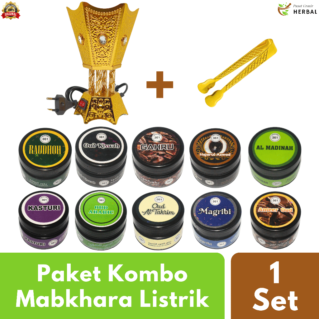 Complete Electric Mabkhara | Arabic Buhur Complete Package Original ...