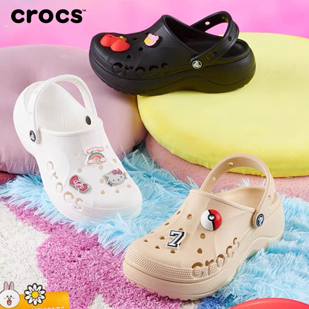 Sandals Crocs classic Bae Clog platform Sandals For Women Crocs classic ...