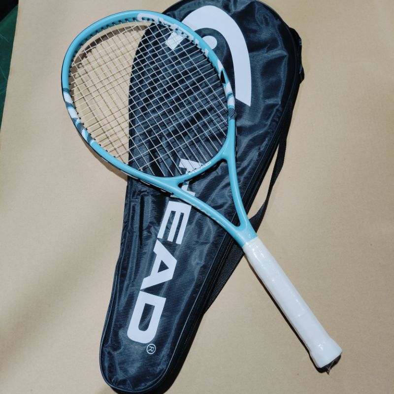 Beginner TENNIS HEAD RACKET READY TO USE WITH BAG AND GRIP | Shopee ...